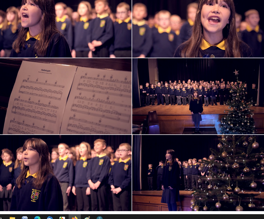 Kaylee Rodgers and the Killard House School choir – Nelle's journey